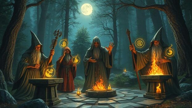 Top 3 Ancient Wizard Spell Casting Rituals - Mystifind